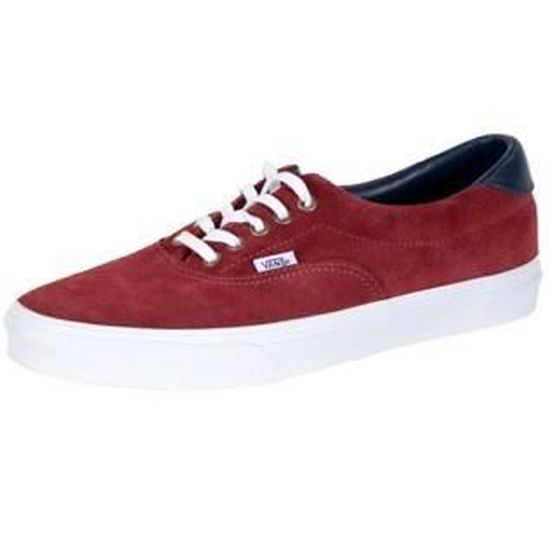 Basket Vans Era 59 Rouge Oxblood Rouge Rouge - Cdiscount Chaussures