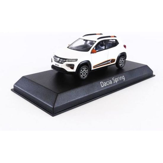 Voiture miniature - NOREV - DACIA SPRING COMFORT 2022 - Blanc - 1:43 ...