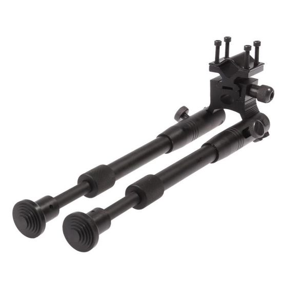 8" à 10" Barrel Métal Bipode Tactique Réglable Bipied de stand de fusil ...