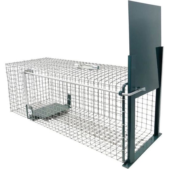 Mecanix Piège à Fauve Galvanisée 60X23X25 cm pour capturer Les Animaux ...