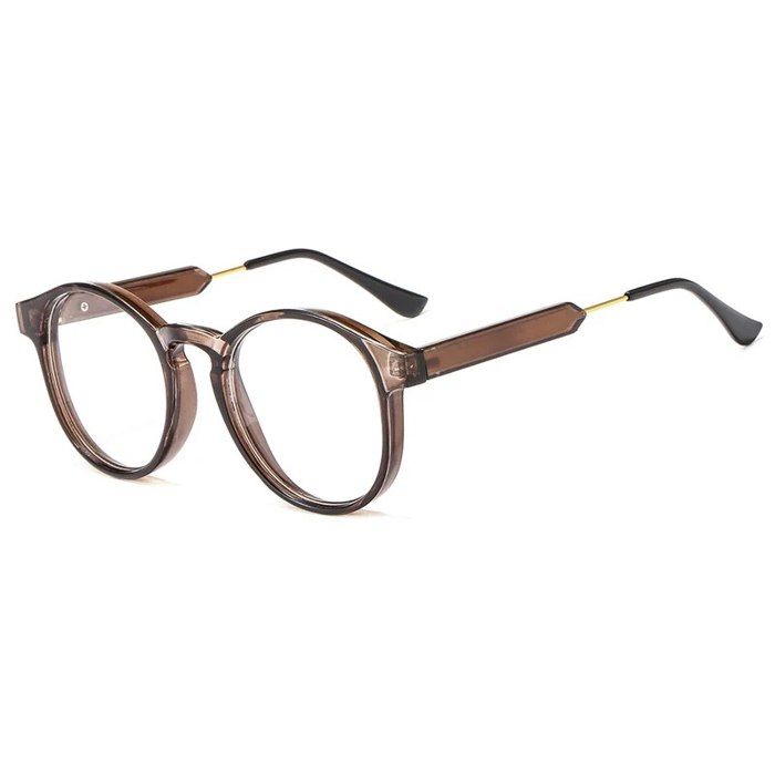 OEC CPO-Lunettes Optiques Rondes Transparentes pour Femme et Homme ...