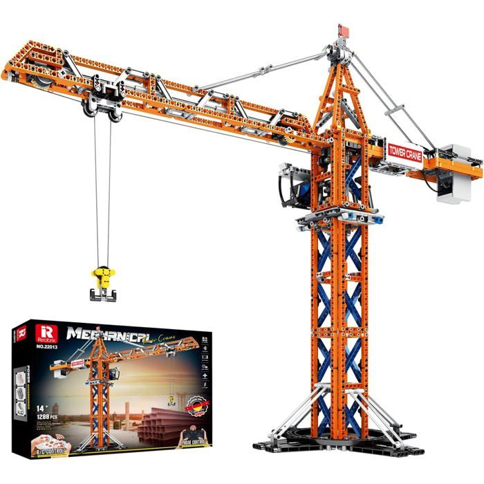 Reobrix Grue à Tour Télécommandée 22013 - Jouet de Construction pour ...