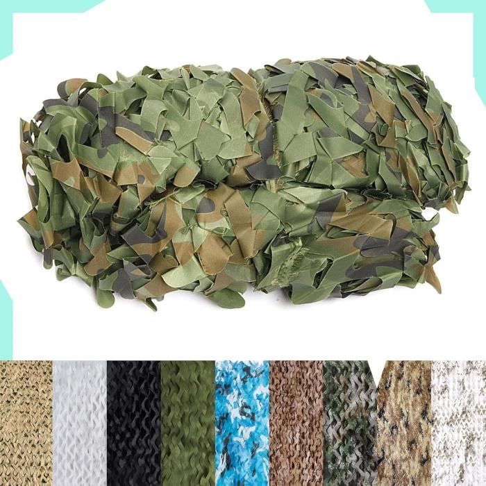210D Filet De Camouflage 2Mx3M Filets Militaire Couverture Camouflage Pour Chasse D'Ombrage Déco ...