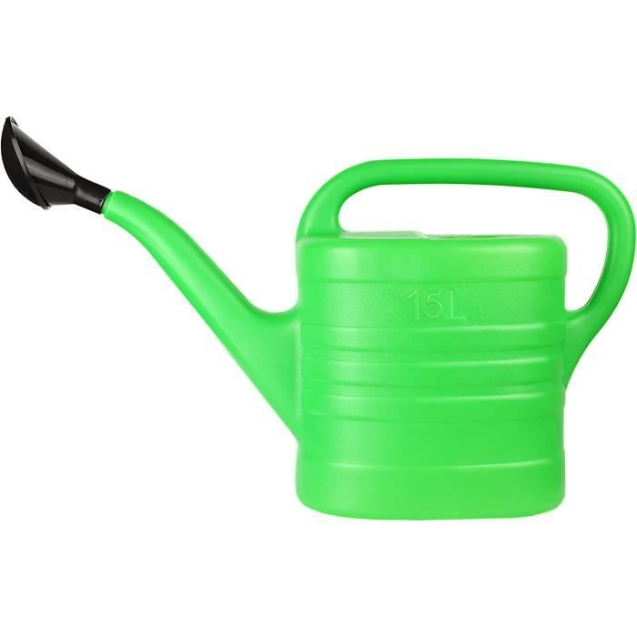 Arrosoir de jardin en plastique avec long bec et douchette - Garronda ...