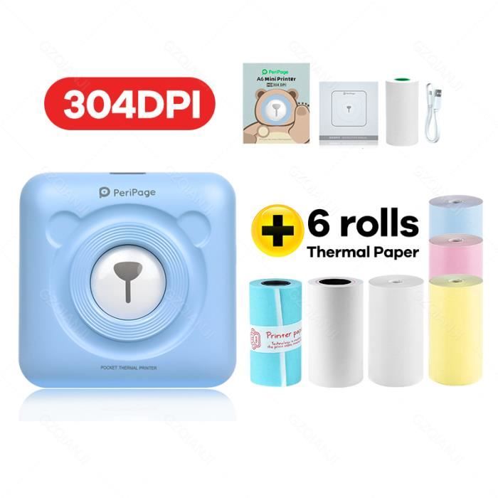 Toutes nos imprimantes,Mini-imprimante Photo Portable A6,304 DPI ...