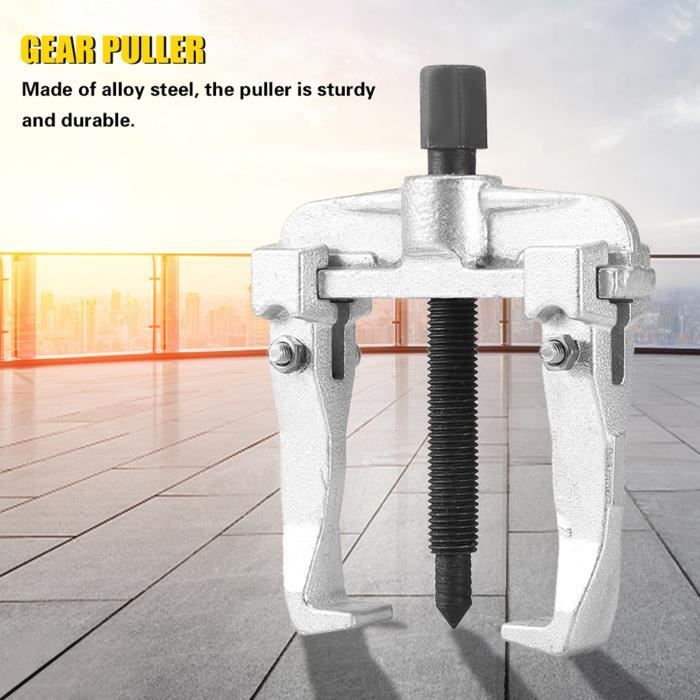 Cikonielf Extracteur d'engrenage à 2 mâchoires Outil à main d'extraction d'extracteur de ...