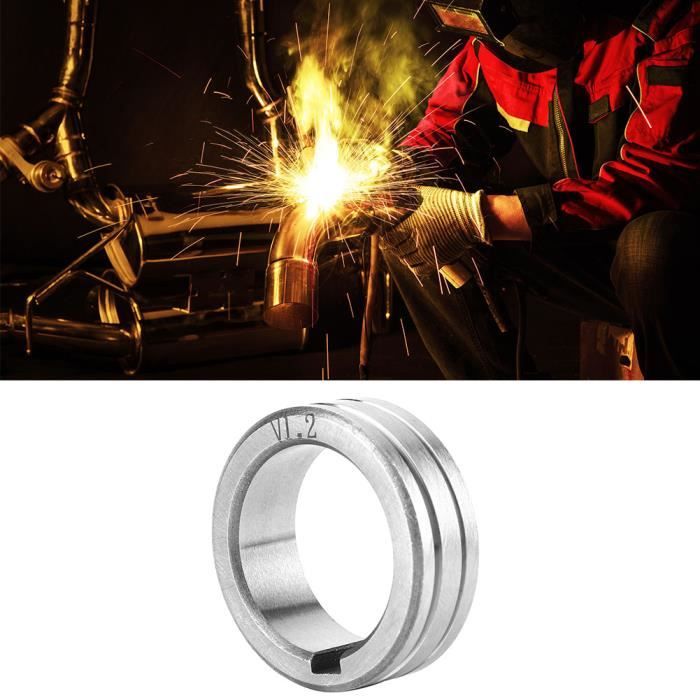 Roue d'alimentation de fil de soudage en acier inoxydable - FDIT - 0.8/1.0/1.2 - Pratique et ...