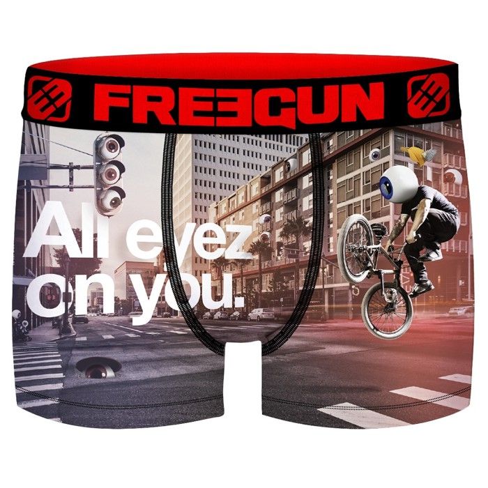 FREEGUN Boxer Homme Doux, Caleçon Homme, Léger, Maille Aérée ...