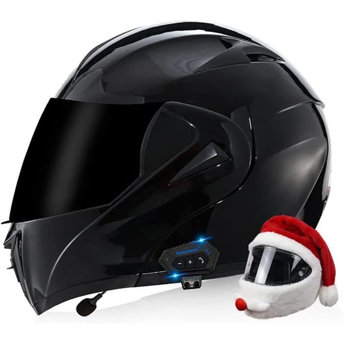 Casque De Moto Modulable Bluetooth Intégré CasqueECE Homologué Casque ...