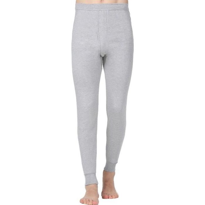 Caleçon Long pour Homme sous-Vêtements Thermiques Hiver Confortable et ...