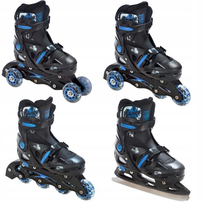 Roller Singer transformable et ajustable CROXER - Packs : Avec patin a ...