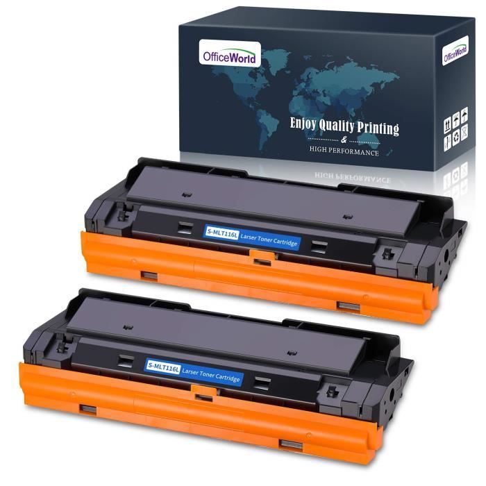 Cartouches de toner compatible Samsung MLT-D116L MLT-D116S pour Samsung Xpress SL M2676 M2676N ...