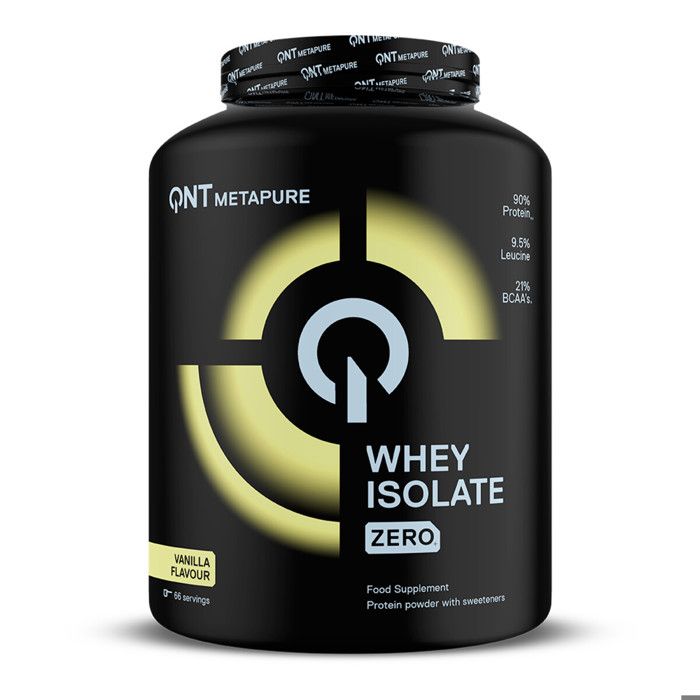Whey isolate QNT - Metapure Zero Carb - Vanilla 2000g - Cdiscount Sport