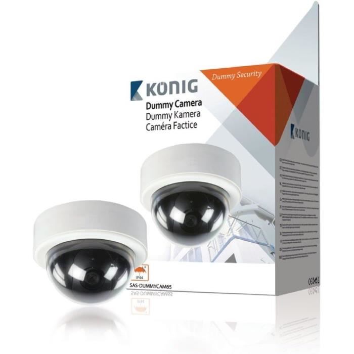 Sas-Dummycam65 Caméra Dôme Factice[J3373] - Cdiscount Bricolage