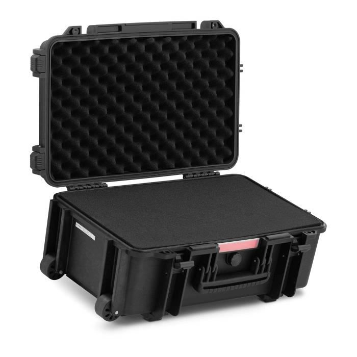 Mallette de transport Mallette de rangement étanche 32,9 l noir à ...