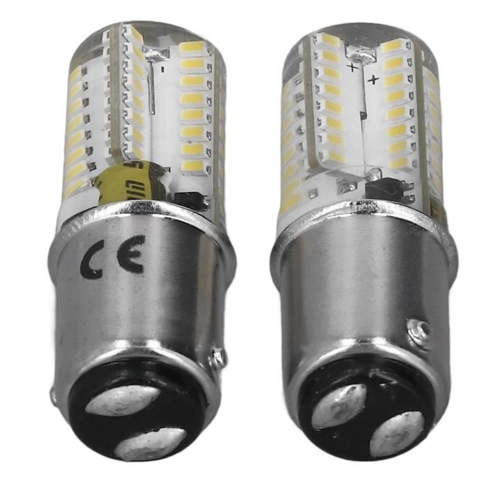 TMISHION Ampoule LED BA15D BA15D Ampoule LED 64 LED 4W 360Lm Haute ...