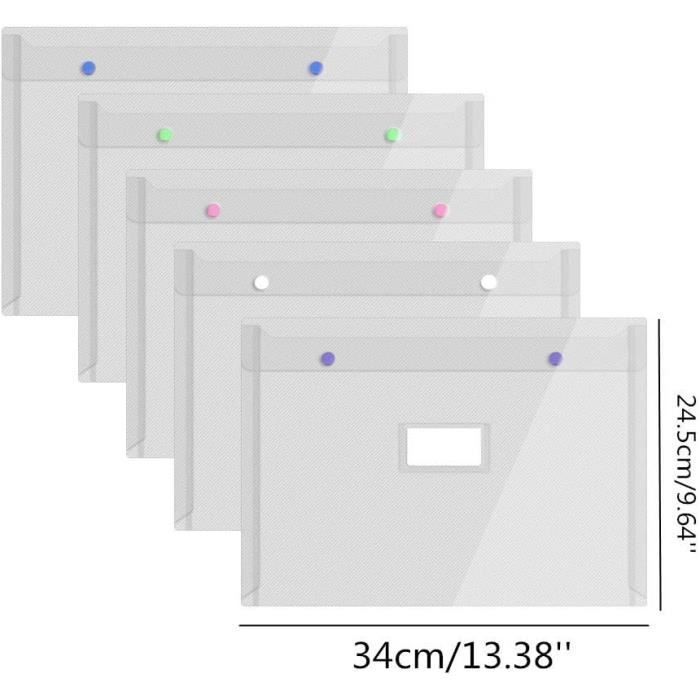 Pochette Cartonné Chemise De Documents Pochettes Plastiques A4 A4 ...