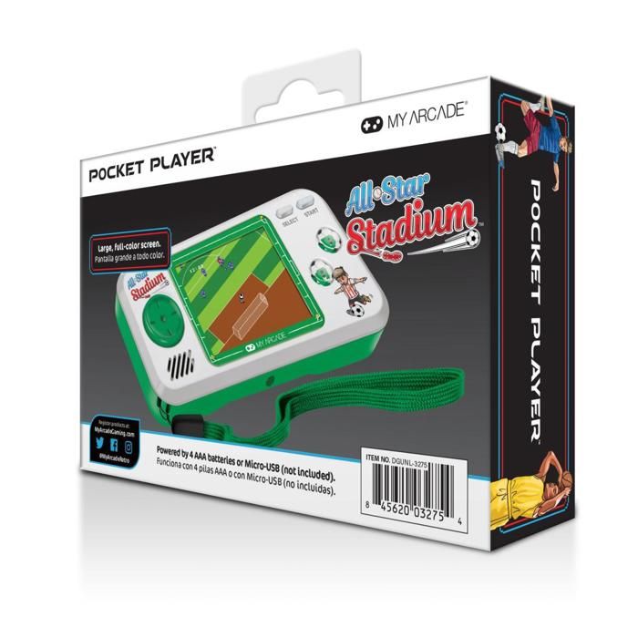 My arcade - Pocket Player All-Star Stadium - Portable Gaming - 7 Games ...