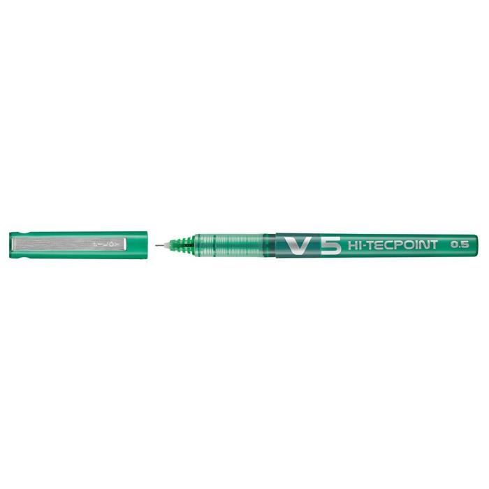 Stylos roller Hi-Tecpoint V5 - Pilot - Lot de 3 - Encre liquide ...