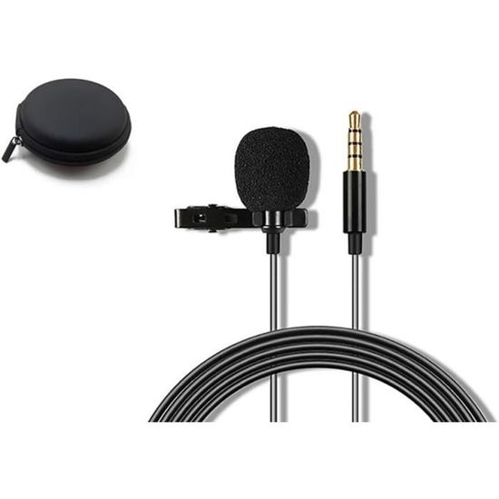 Adaptateur Micro Jack 3,5 Mm Pour Casque Et Micro Cravate Pour ...