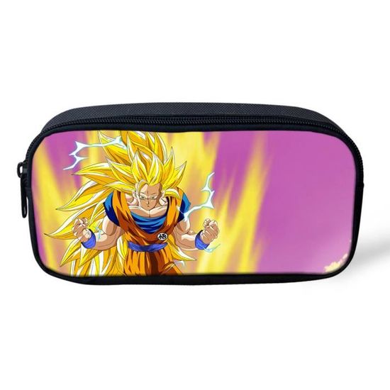 Anime Dragon Ball Trousse à Crayons Grande Capacité Goku Sac à Crayons ...