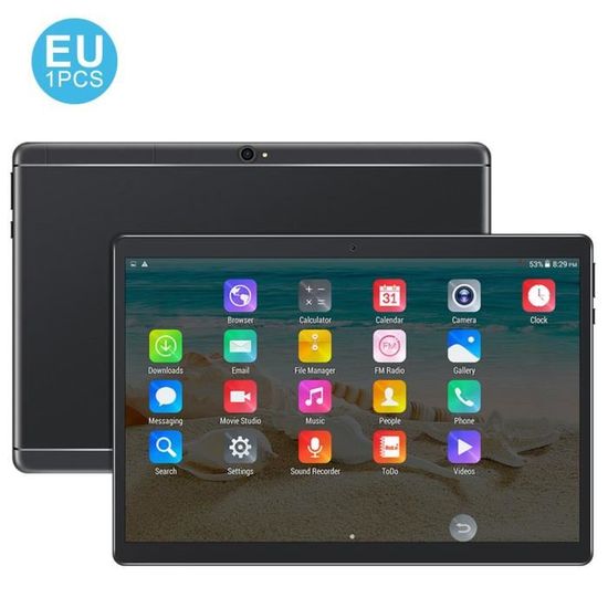 Tablettes 10,1 Pouces Tablette Android Appel Téléphonique Wi-Fi Gps ...