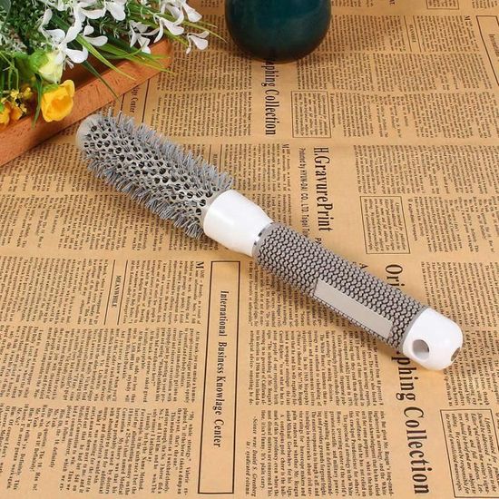 Omabeta Peigne rond pour cheveux frisés Utile Salon de coiffure ...