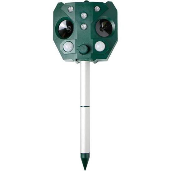 Lodoke Répulsif solaire à ultrasons pour taupes, équipement de ...