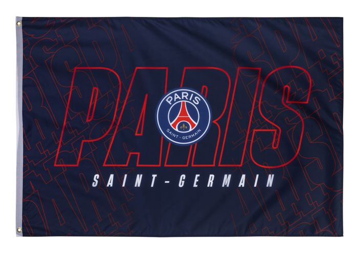 Drapeau - PARIS SAINT GERMAIN - Officiel - Polyester - 150 x 100 cm ...