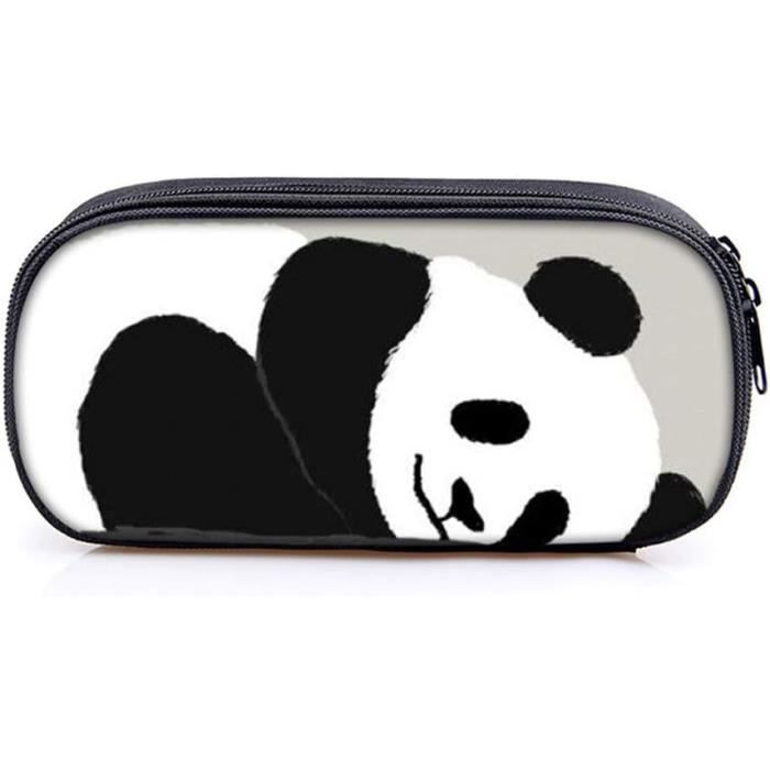 1 Pièce Mignon Trousse À Crayon Panda Portable, Trousse À Crayons ...