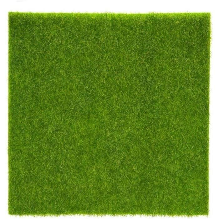 Artificielle Herbe Tapis Plastique Pelouse Grass Intérieur Extérieur Vert Synthétique Gazon ...