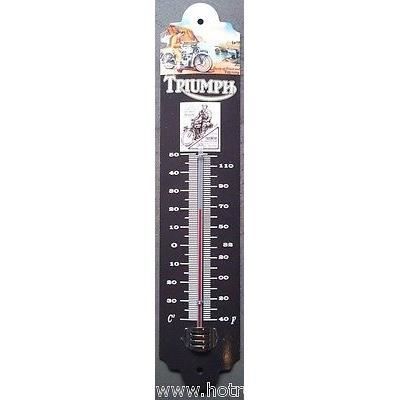 Thermometre publicitaire métal moto triumph spo… - Cdiscount Jardin