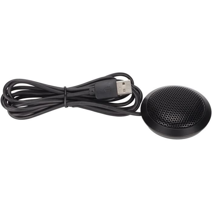 Microphone de Conférence USB, Micro à Condensateur Omnidirectionnel à ...