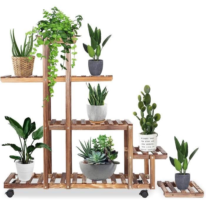 Stands Plantes, Fleurs En Bois Stands Fleur Présentoir Usine Stand En ...