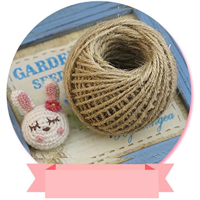 Corde De Ficelle Naturelle De 2 Mm, 15 Types De Couleurs En Option ...