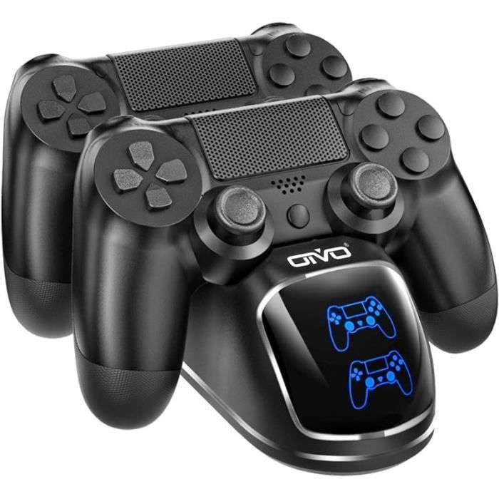 OIVO Chargeur Manette PS4 Station de Charge Manette PS 4 avec Puce de ...