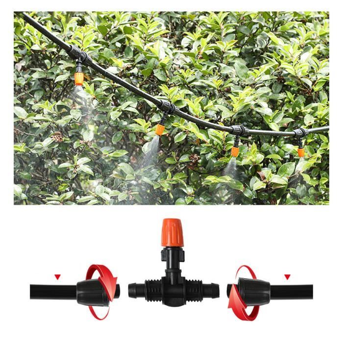 OLL Kit d'arrosage automatique kit d'arrosage goutte à goutte jardin ...