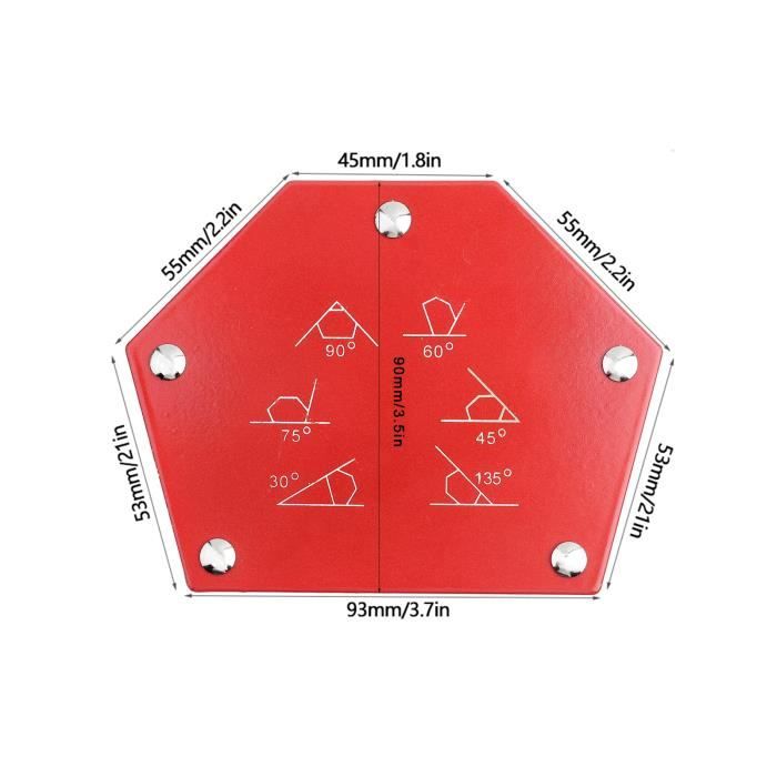 EJ.life Support de soudure 1Pc multi-angle Six côtés support d'aimant ...