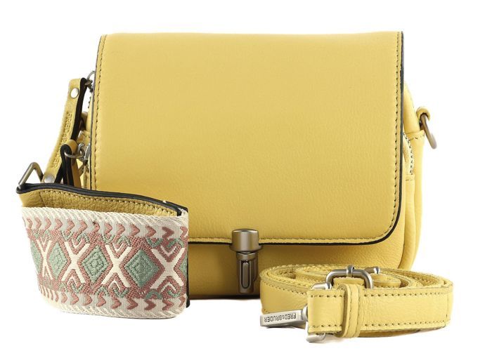 FREDsBRUDER Sac à épaule bandoulière soft lemon jaune pour femme Sha Na ...