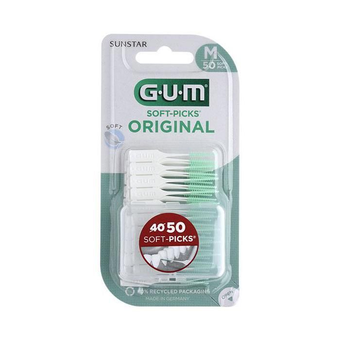 Gum Brossette Interdentaire Soft-Picks Original Medium 50 unités ...