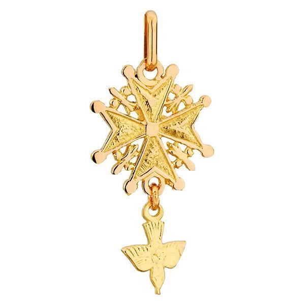 Pendentif Croix Huguenote Protestante P1778 - Achat / Vente pendentif ...