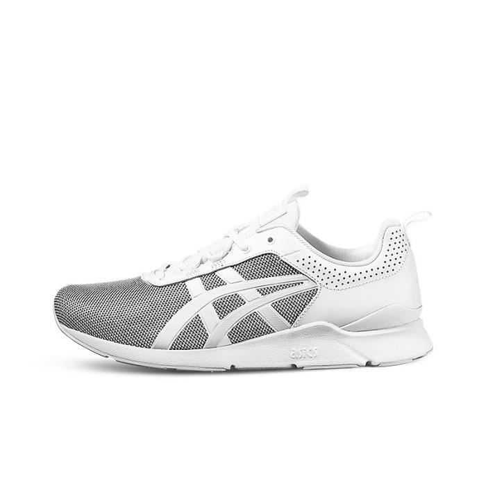 Basket Asics Gel Lyte Runner ASICS HN6E3 0101 Blanc Gris Running Homme Regulier Cdiscount Sport