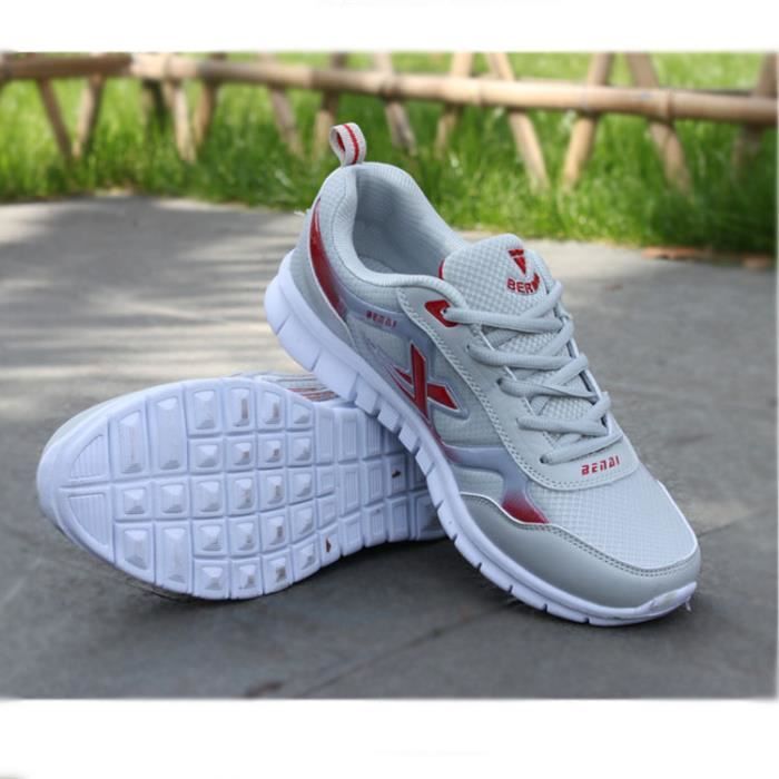 Baskets Sneaker Homme Chaussures de Basketball Sports Respirant ...