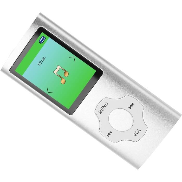 Lecteur Mp3 Avec Radio Fm Et Enregistreur Vocal, Lecteur De Musique À ...