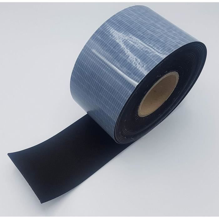 Bande d'étanchéité en caoutchouc cellulaire EPDM 100 mm – Épaisseur : 1 ...