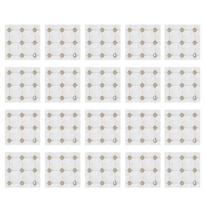 Autocollant de tuile 40PCS pâte diagonale créative de pour le dortoir ...