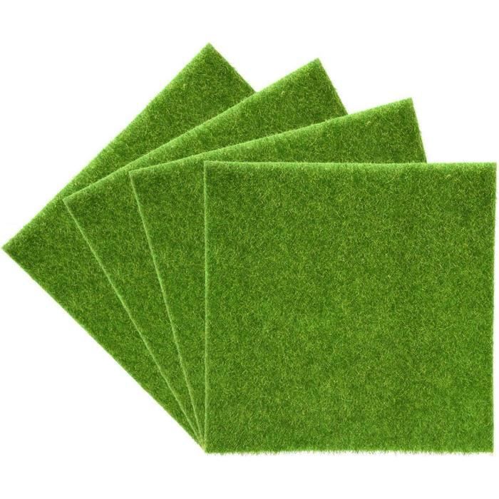 Yosoo Tapis De Gazon Artificiel Herbe En Plastique Pour Intérieur Et Extérieur Gazon Synthétique ...