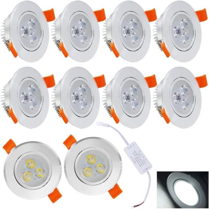 Spot Encastrable Led 230v Spots Encastrables Au Plafond Ultra Plat Avec