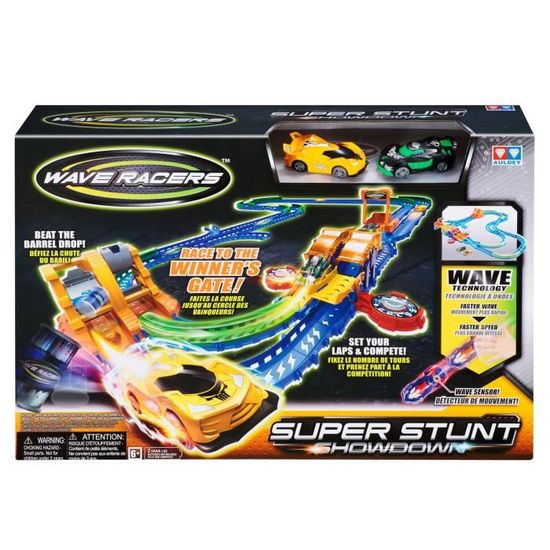 WAVE RACER Super Stunt Showdown Circuit de course - 2 véhicules de ...