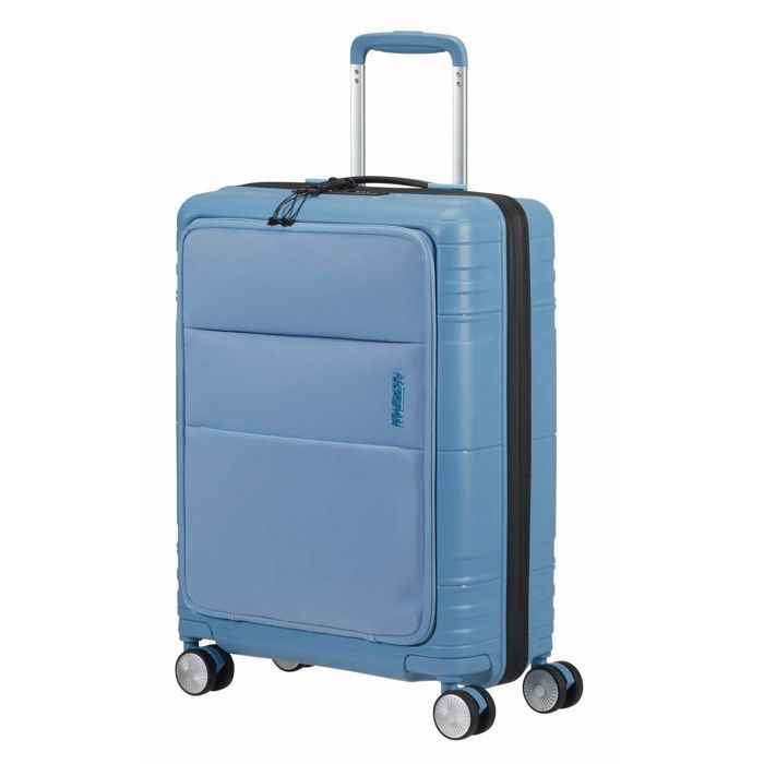 American Tourister Valise bleu clair pour femme et homme - Hello Cabin ...